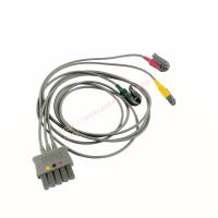 China Original Philiph Efficia 3-Lead Grabber IEC ECG Cable 989803160661 1EA Packaging Unit With Non-Philiph Healthcare Equipment for sale