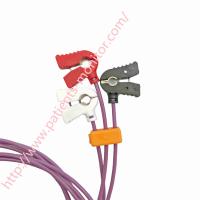 China Philipph M1624A ECG Lead Set Unshielded 3 Lead Miniclip AAMI 0.7M 989803144941 Original for sale