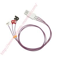 China Philipph M1624A ECG Lead Set Unshielded 3 Lead Miniclip AAMI 0.7M 989803144941 Original for sale
