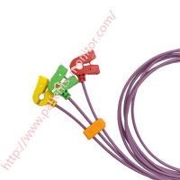 China Philiph M1626A ECG LeadSet Unshielded 3 Lead Miniclip IEC 0.7M 989803144951 New Original for sale