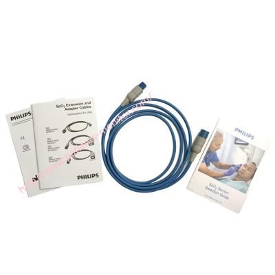 China Philipph M1941A Spo2 Extension Cable 8Pin 2m 989803105681 New Original Medical Accessories for sale