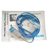 China PHiliph Infant Fingertip Glove Reusable SpO2 Sensor M1195A 1.5M 8Pin New Original Medical Accessories for sale