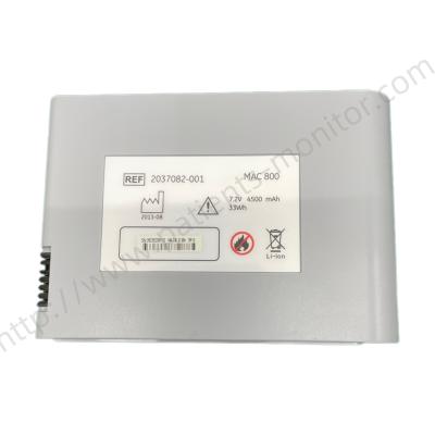 China GE 2037082-001 Rechargeable Lithium Ion Battery For MAC 800 ECG Machine Parts 7.2V 4500mAh 33Wh for sale