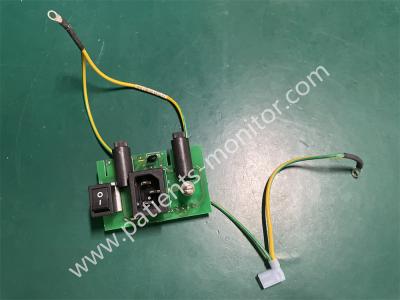 China EDAN SE-300 SE-300B ECG Machine three-prong power interface with ground wire assembly 21.53.20458-1.3 for sale