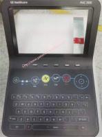 China GE MAC2000 ECG Keypad Model 2066261-008 Silicone Material Black Color with 90 Days Warranty for sale