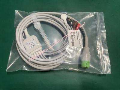China ECG Leadset 5 Leadset with One Piece Fixed Design and AHA Color-Coding for Hospital ICU Clinic for sale