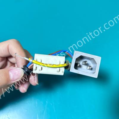 China GE Dash2000 Bedside Patient Monitor 3-prong Power Interface with Connector Cable Assembly for sale