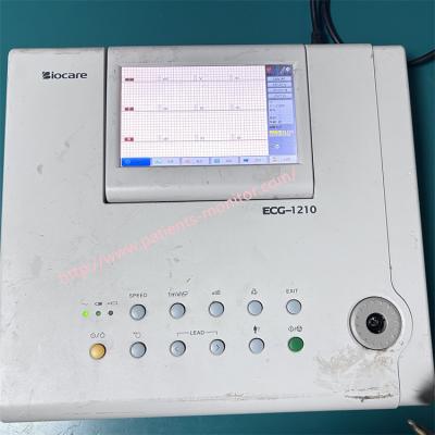 China Biocare ECG-1210 ECG Machine White Color Used in Good Working Medical Equipment for sale