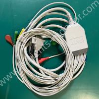 China Mortara ELI250 ECG EKG Machine ECG Cable 10 Lead 15pin Connector Snap Head Medical Accessories for sale