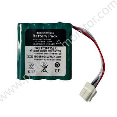China Nihon Kohden SB-201P Ni-MH Battery Nickel-Metal Hydride Medical Batteries 9.6V 3700mAh for sale