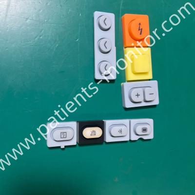 China Mindray Beneheart D3 Defibrillator Button Membrane Set Silicone Keypad Assembly Spare Parts for sale