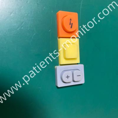 China Mindray Beneheart D3 Defibrillator Silicone Button Charge Shock and Energy Select Replacement Parts for sale