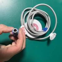 China Edan F2 F3 F6 F9 US Transducer MS3-109301(D) 6-Pin Connector IPN 02.01.109301 Pink 8 Ultrasound Crystals for sale