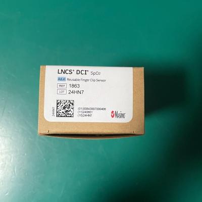 China LNCS DCI SpO2 Sensor Finger Clip REF 1863 Adult Reusable New Original  Medical Accessories for sale