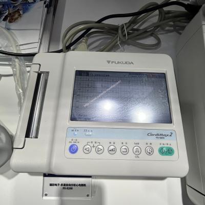 China Fukuda FX-8200 Multi-channel Auto-analysis ECG Machine for hospital ICU Medical for sale