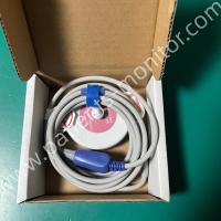 China Edan US Transducer Probe MS3-109301 (D) 4 Pin Double Slot for F2 F3 F6 Fetal Monitor 1MHz 8 Ultrasound Crystals Pink for sale
