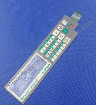 China B. Braun Perfusor Compact Infusion Pump Membrane Keyboard Switch 3450 6586 Waterproof Keypad Membrane for sale