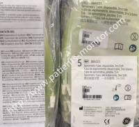 China GE REF 884101 Original Imported Spirometry Sampling Tube Yellow Disposable Spirometry 3 Meters Long 5 Tubes Per Pack for sale
