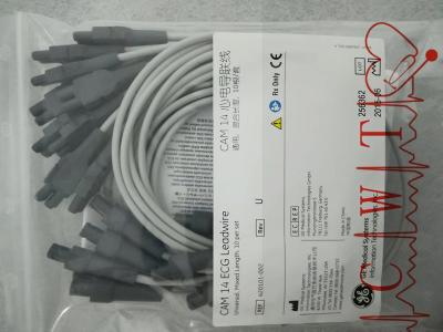 China Universal Mixed Length 10m ECG Machine Parts 420101-002 Ge Ecg Cable for sale