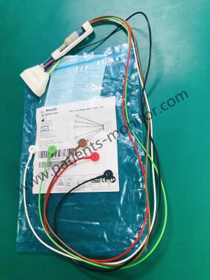China ECG Cable PHiliph IntelliVue MX40 patient monitor ECG 5-Lead Snaps AAMI+Spo2 989803171841 for sale