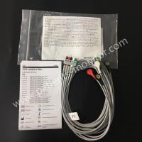 China GE Multi - Link ECG Lead Wire Replaceable Set 5 Lead Snap AHA 130cm 51 In American Standard 4411200-002 for sale