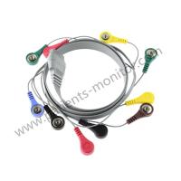 China Edan SE-2003 SE-2012 ECG Cable 10 Leads 16 Hole PN 01.57.471225 for sale