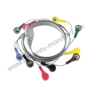 China Edan SE-2003 SE-2012 ECG Cable 10 Leads 16 Hole PN 01.57.471225 for sale