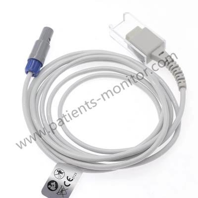 China 6 Pin Patient Monitor Accessories DB9 STAR8000C STAR8000A STAR8000E C60 C50 Spo2 Cable Sensor Compatible for sale