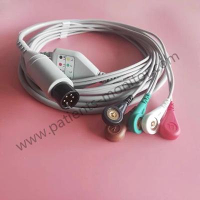 China COMEN STAR 8000 C80 C50 C70 NC8 Patient Monitor ECG Cable 5 Leads Compatible for sale