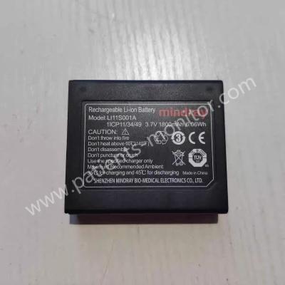 China Mindray Rechargeable Li Ion Battery LI11S001A 3.7V 1800mAh 6.66Wh PN M05-010004-08 For Mindary DPM2 PM60 Pulse Oximeter for sale