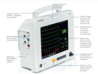 China Goldway GS10 GS20 Patient Monitor ECG 5 Lead 074260312A for sale
