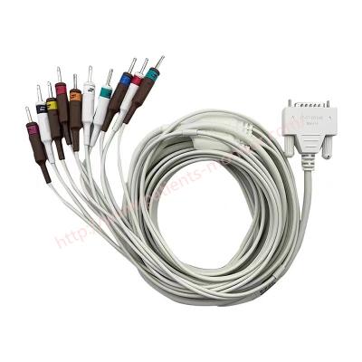 China Pagewriter TC10 Long 10 Lead Patient Cable AHA 3.8 M 12.5´ Long AAMI 989803184951 for sale