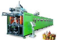 China 8 Cavity Auto Blow Molding Machine , 1.5L Plastic Bottle Manufacturing Machine for sale