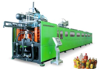 China 8 Cavity Auto Blow Molding Machine , 1.5L Plastic Bottle Manufacturing Machine for sale
