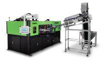 China 6 Cavity PET Bottle Making Machine 3600BPH Hot Fill Blow Molding Machine for sale