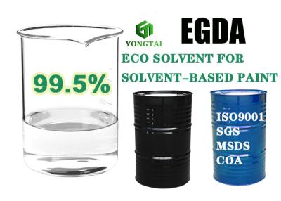 China 99.5% EGDA Paint Thinner Odorless Non Toxic 200kg Ethylene Glycol Diacetate Solvent for sale