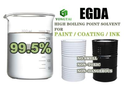 China 99.5% Purity EGDA Transparent Base Paint Solvent CAS 111-55-7 High Boiling Point Thinner for sale