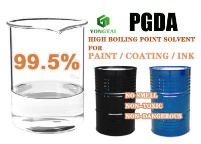 China Yongtai PGDA Propylene Glycol Diacetate 99.5% High Boiling Point Solvent for Coatings for sale