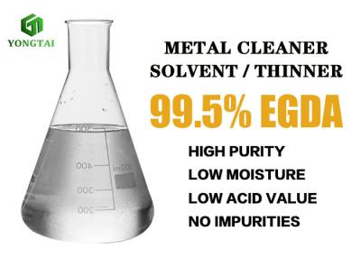 China EGDA Metal Cleaning Agent Solvent 99.5% Purity 220kg Ethylene Glycol Diacetate CAS 111-55-7 for sale