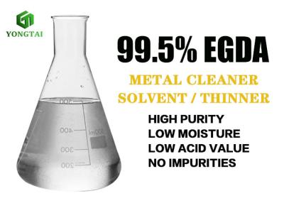China EGDA Metal Roofing Cleaner Ethylene Glycol Diacetate 99.5% Purity 220kg Colorless Solvent for sale