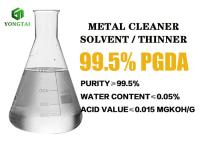 China PGDA Metal Cleaning Agent Solvent 99.5% Purity 191°C Boiling Point Eco Friendly No Smell for sale