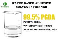 China Colorless PGDA Water Based Wood Glue Thinner Odorless Strong Solubility for sale