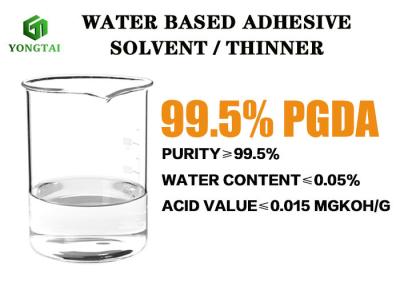 China Yongtai PGDA Propylene Glycol Diacetate 99.5% Purity No Odor Coalescent Solvent for Wood Coatings for sale