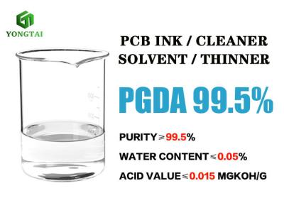 China Eco PGDA 99.5% Propylene Glycol Diacetate CAS 623-84-7 for PCB Ink Cleaner No Residue No Odor for sale