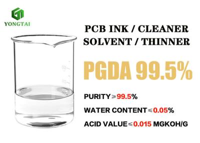 China Clear ECO Friendly PGDA For PCB Printing Ink Odorless No Residue CAS 623-84-7 for sale