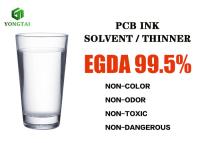 China PCB Screen Printing Ink Cleaner Solvent Colorless High Purity 99.5% EGDA for sale