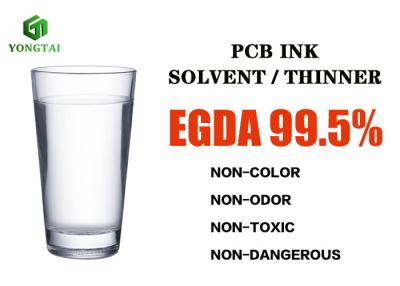 China PCB Screen Printing Ink Cleaner Solvent Colorless High Purity 99.5% EGDA for sale