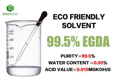 China Yongtai EGDA 99.5% Eco Solvent for Inkjet Odorless Ethylene Glycol Diacetate CAS 111-55-7 for sale