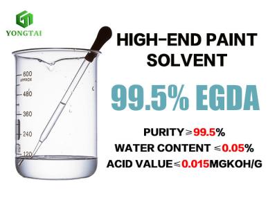 China 99.5% EGDA Ethylene Glycol Diacetate 220kg Aerospace Paint Thinner CAS 111-55-7 for sale