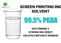 China Propylene Glycol Diacetate PGDA 99.5% Screen Printing Ink Solvent CAS 623-84-7 for sale